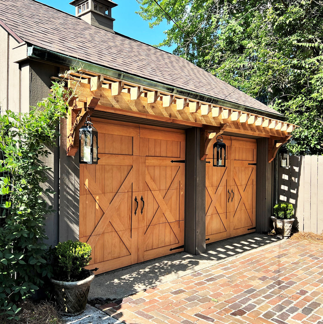 Garage Door Wooden Panel System – GarageSkins